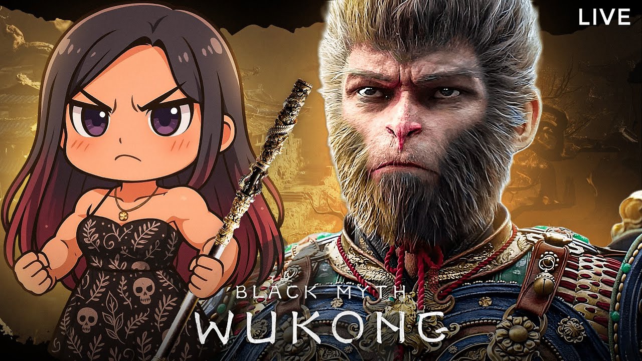 Shadow clone jutsu is ready!😏 || Road To 3k || Black Myth Wukong Live ...
