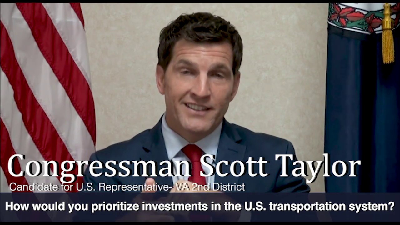 Congressman Scott Taylor Infrastructure Question 1 - YouTube
