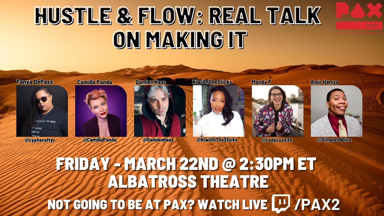 Hustle & Flow Real Talk on Making It PAX East 2024 - YouTube