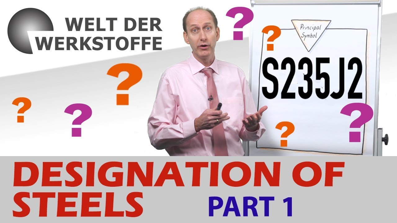 Material Science, Designation of Steels, Part 1 - YouTube