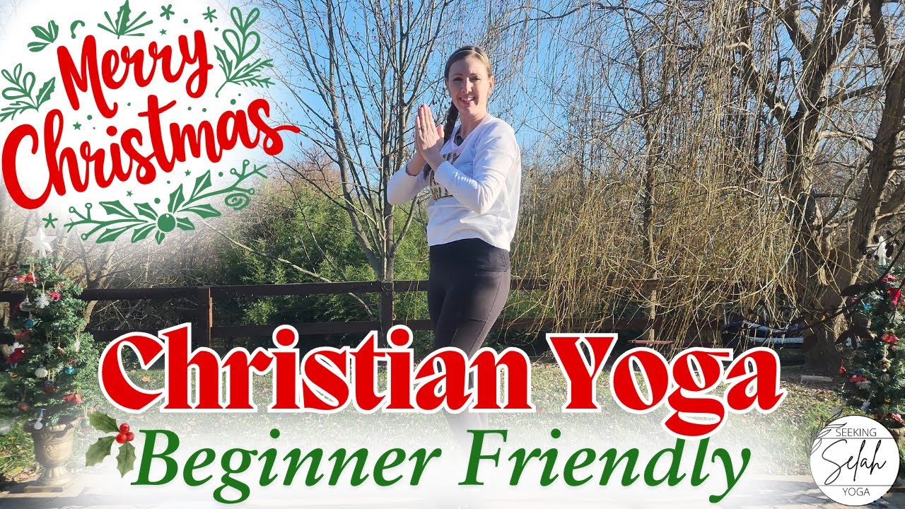🎄 Beginner-Friendly Christmas Yoga Flow | The Birth of Jesus ...