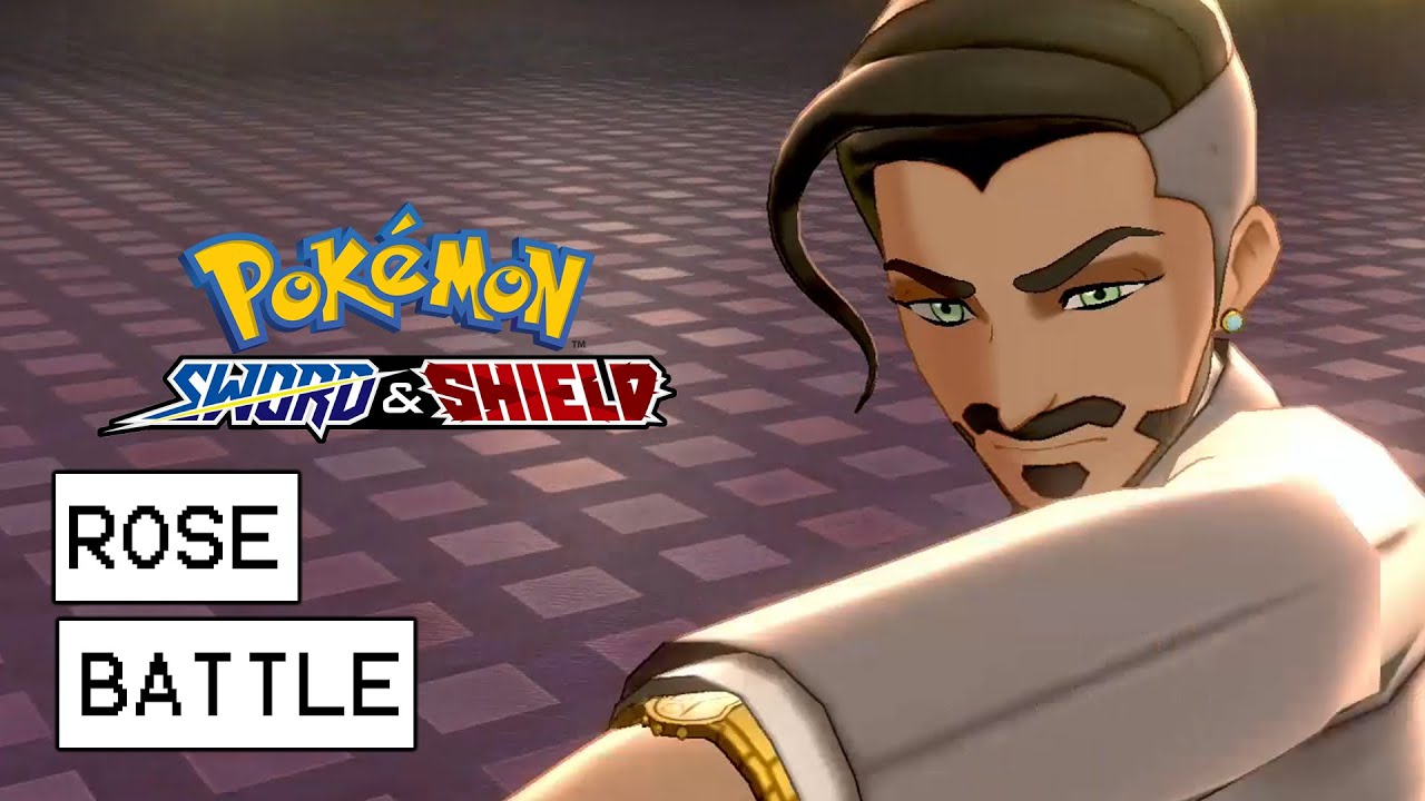 Pokemon Sword & Shield Rose Battle - YouTube