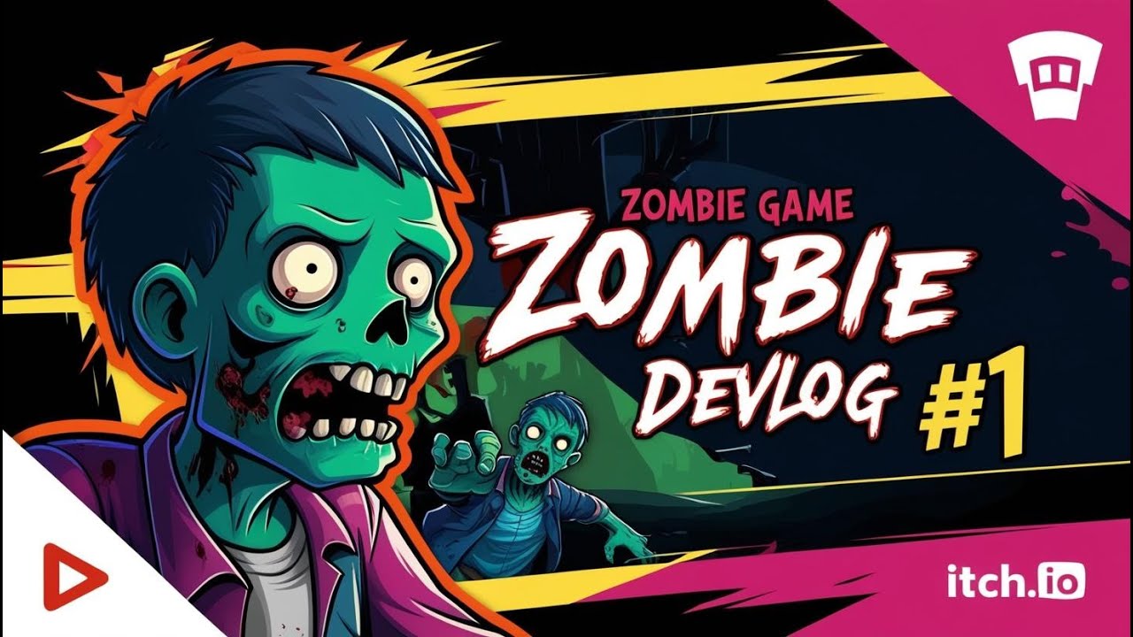 7 Days to Make a Zombie Game | My First Itch.io Release - YouTube