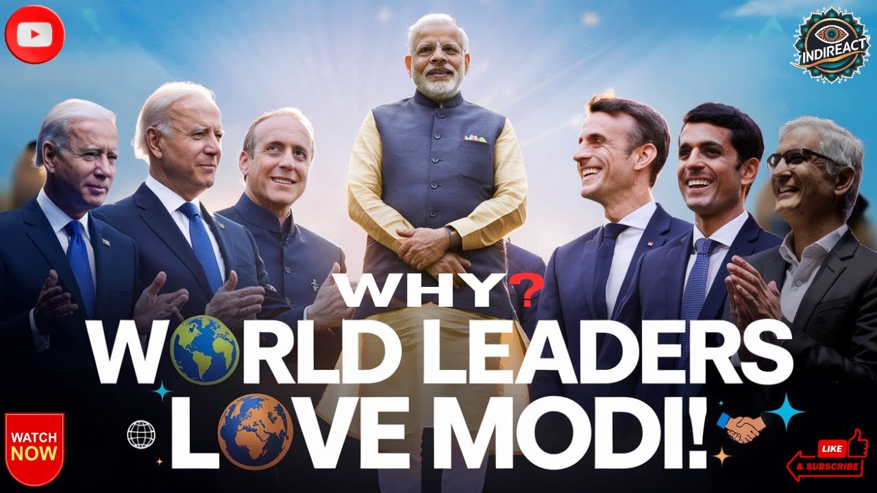 Why World Leaders LOVE Indian PM Narendra Modi | @IndiReact09 - YouTube