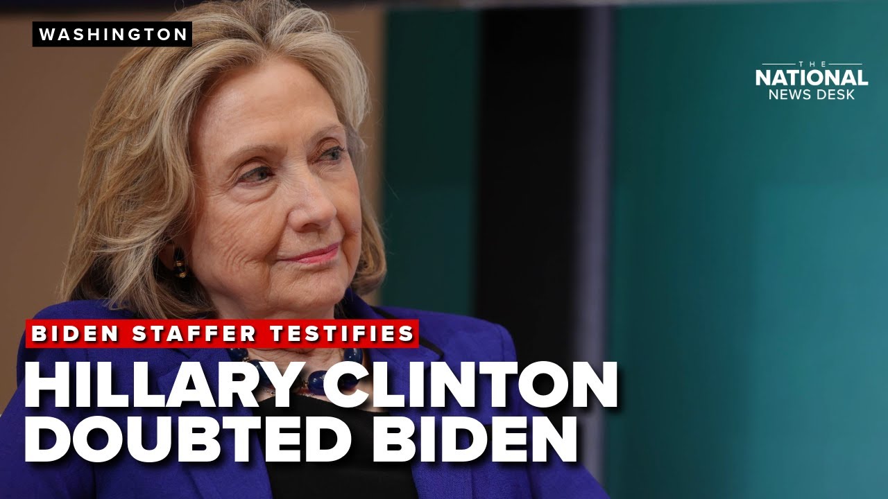 Former Biden staffer testifies Hillary Clinton expressed doubt about ...