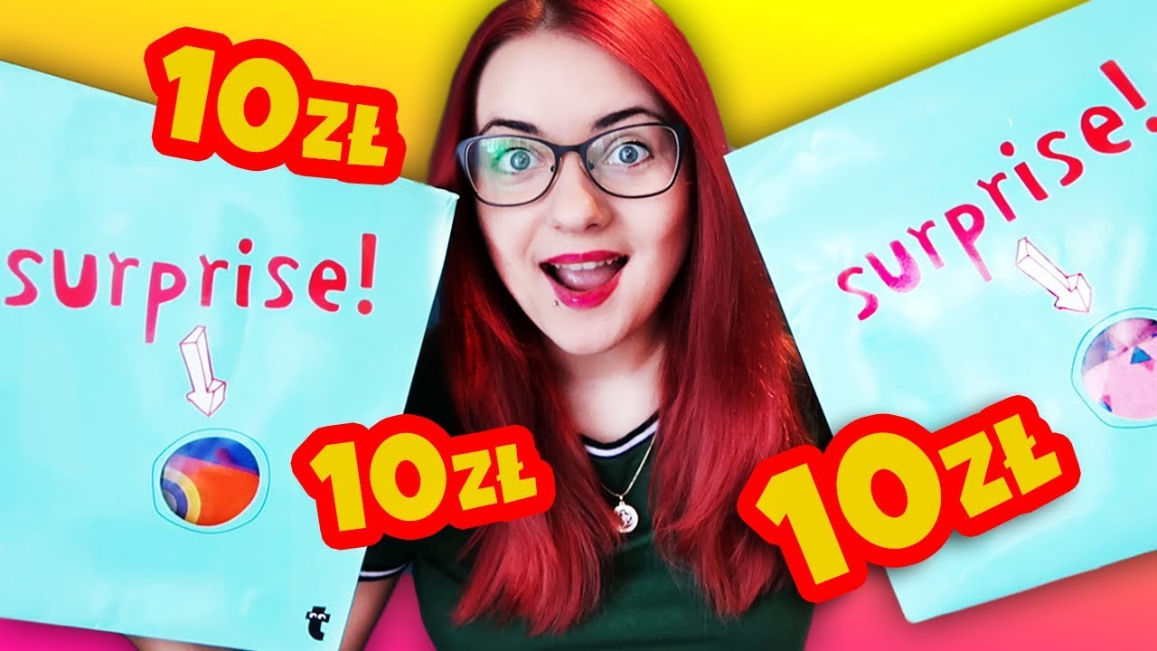 MYSTERY BOX ZA 10ZŁ 💰📦 miss Aga - YouTube