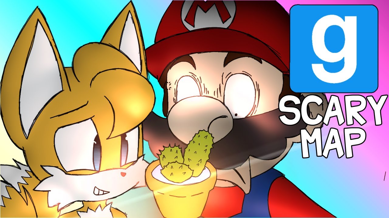 Gmod Scary Map - The HOLY Cactus will protects us from PABLO! - YouTube