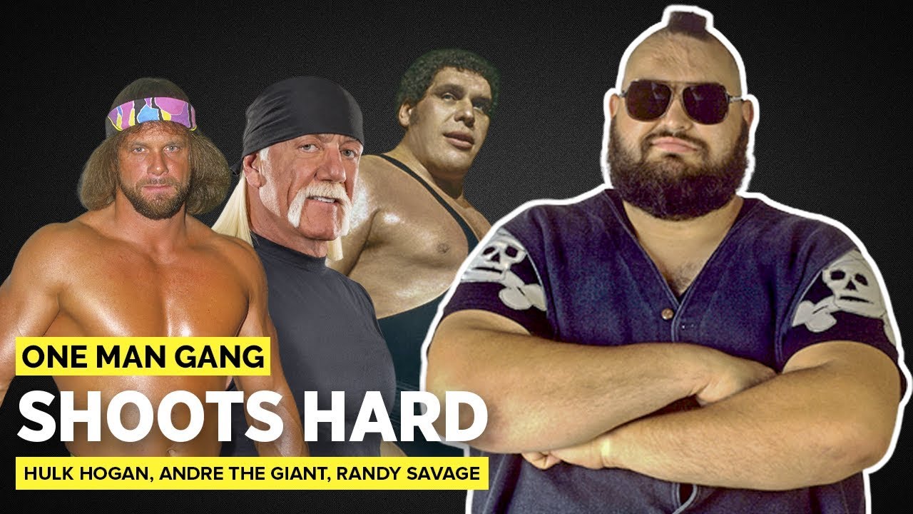 One Man Gang Shoots on Hulk Hogan Andre The Giant Randy Savage - YouTube