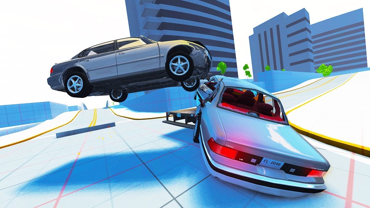 HİGH SPEED HARD CAR CRASH ! - BeamNG Drive #16 - YouTube