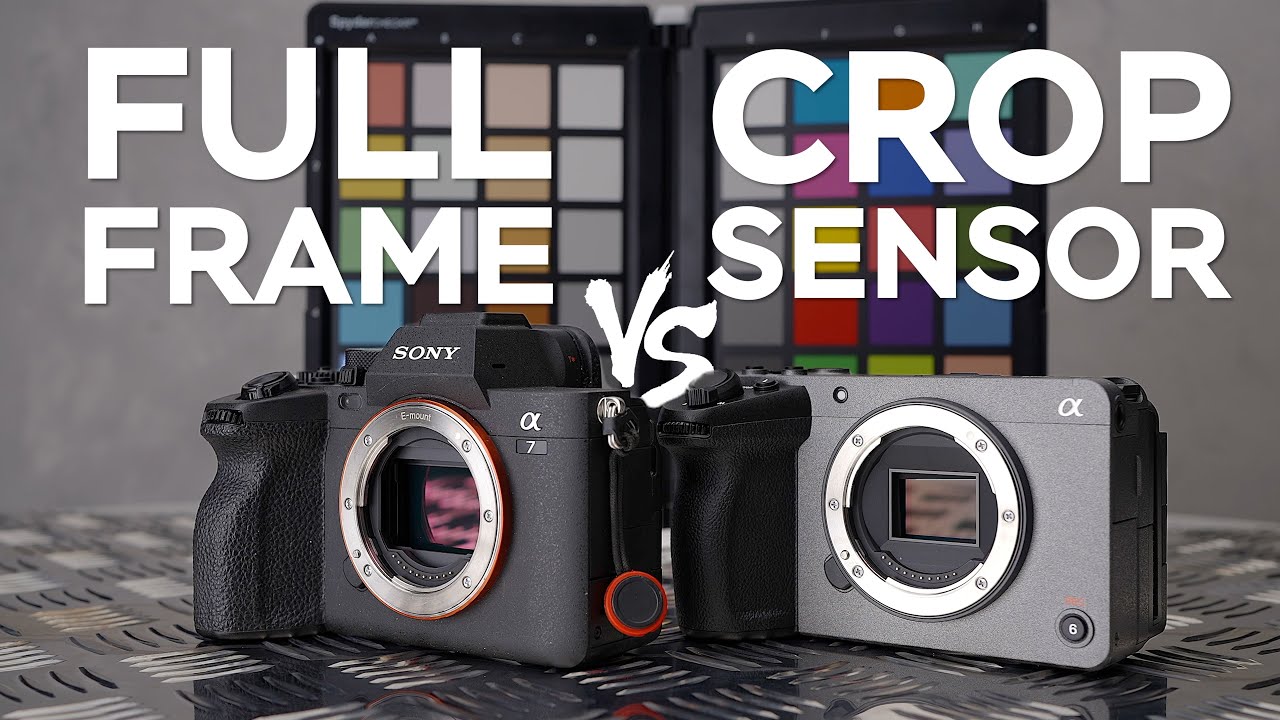 Full Frame vs APS C Crop Sensor Explained for Sony FX30 and ZV1 ...