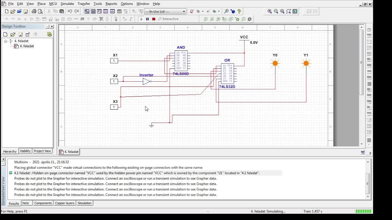 4-to-2 Priority encoder (Multisim 14.2) - YouTube