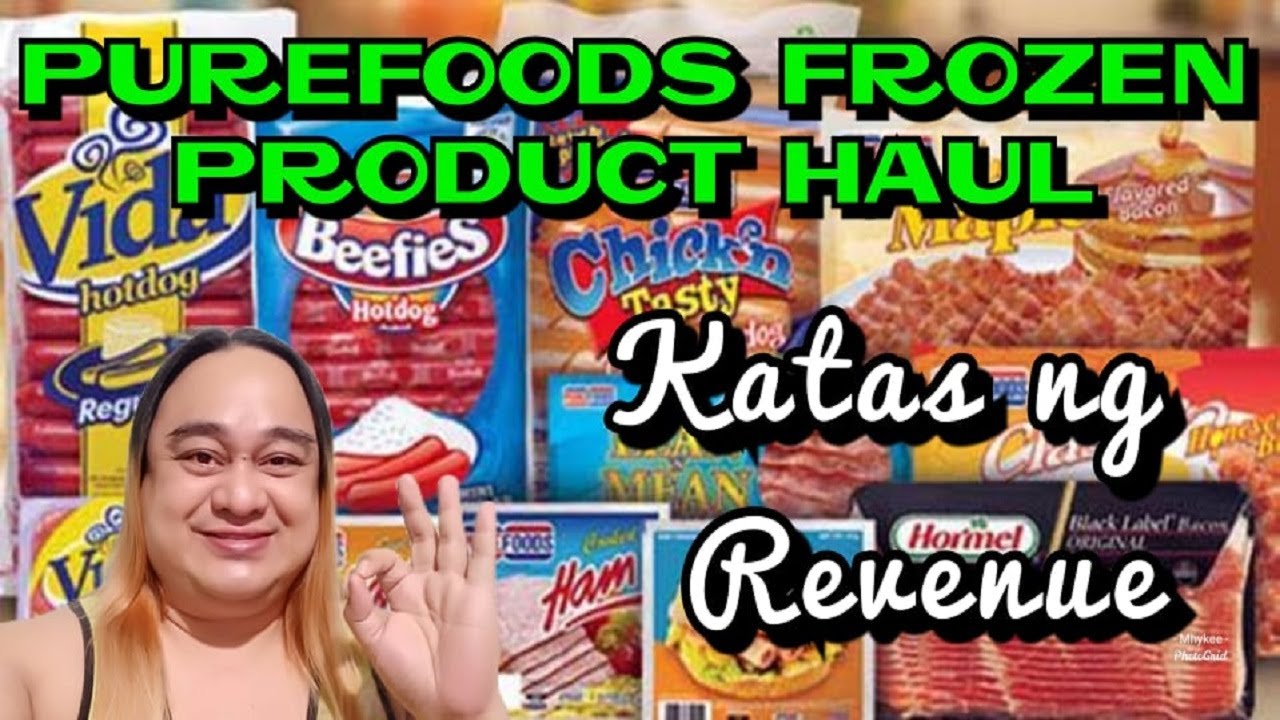 PUREFOODS FROZEN PRODUCTS HAUL | KATAS NG REVENUE | #MHYKEE - YouTube