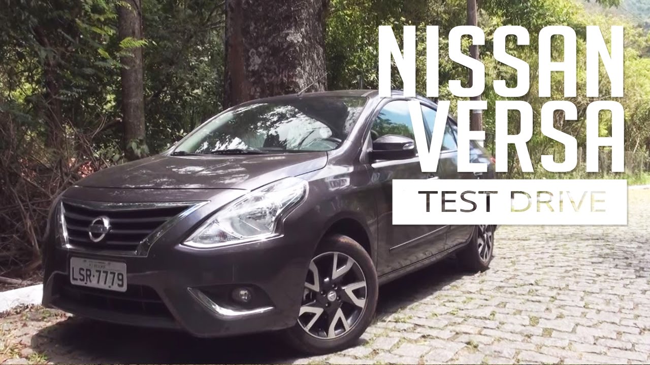 Nissan Versa CVT - Test Drive - YouTube