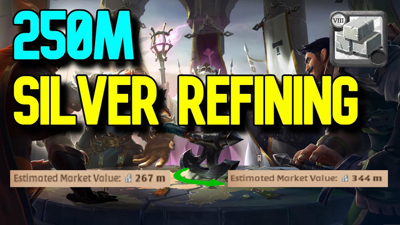 250 MILLION Silver in STONE Bonus Day | Albion Online - YouTube