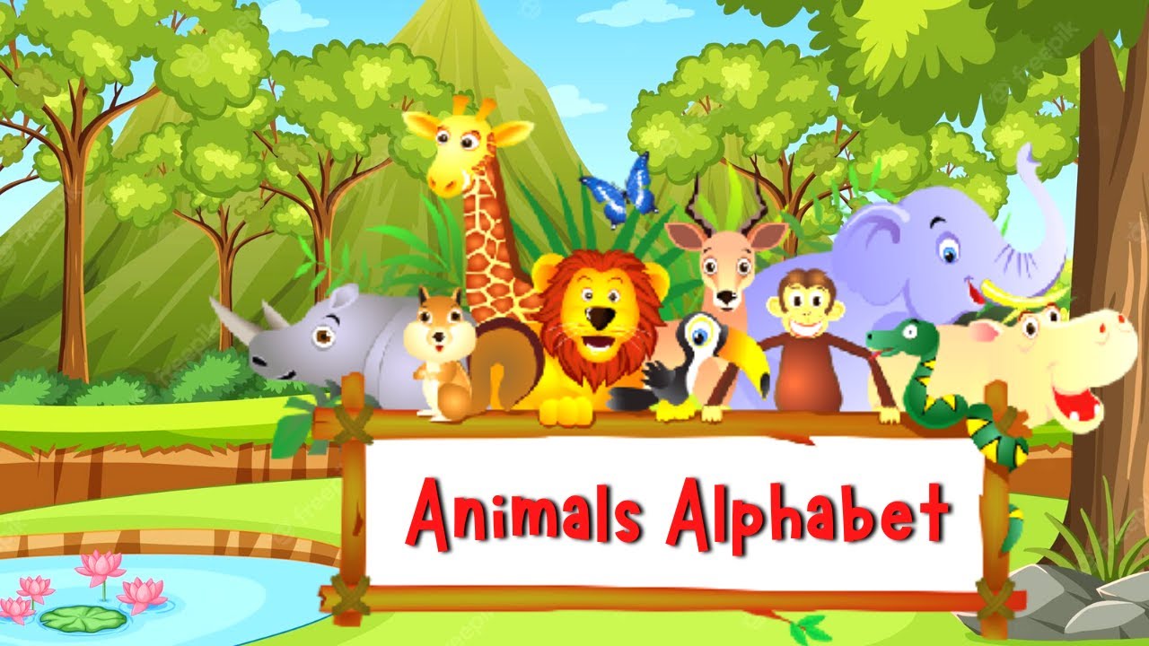 Alphabet Animals – Learn the Alphabets, Animal Names & Animal Sounds ...