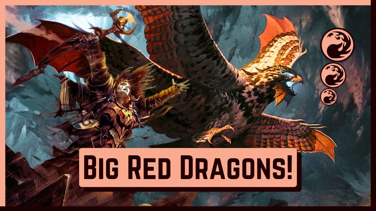 Mono Red Dragon Midrange! | Foundations Standard! | MTG Arena - YouTube