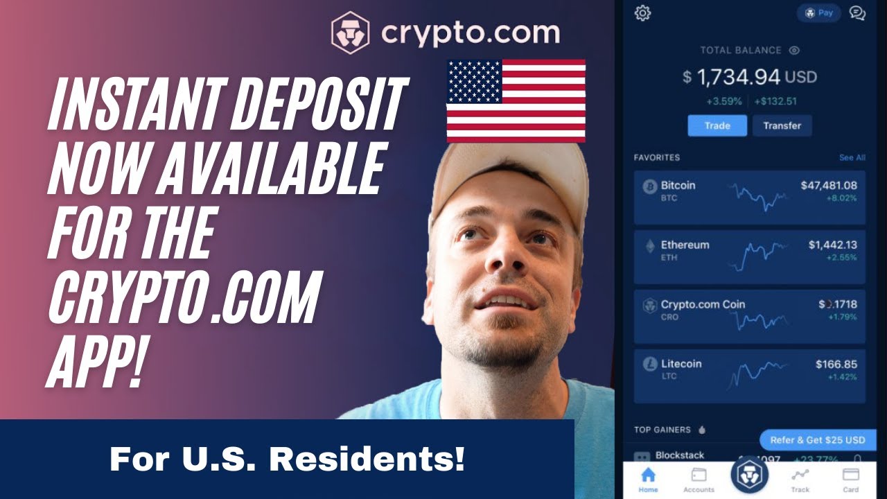 Instant Deposit Now Available in the Crypto.com App for U.S. Residents ...