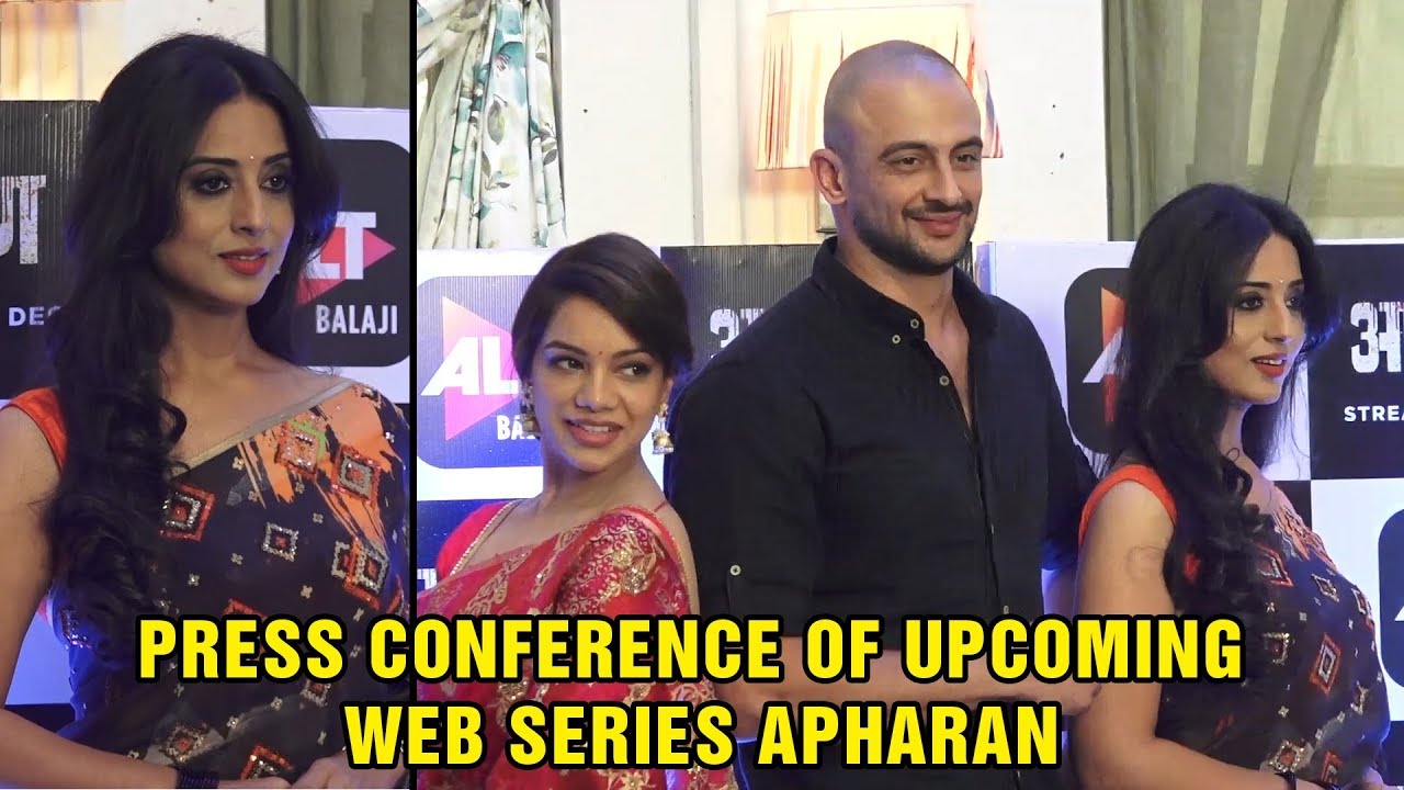 Press Conference of upcoming Web Series Apharan - YouTube