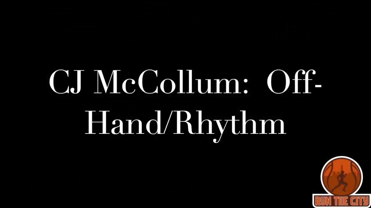 CJ McCollum College - Off Hand and Rhythm - YouTube