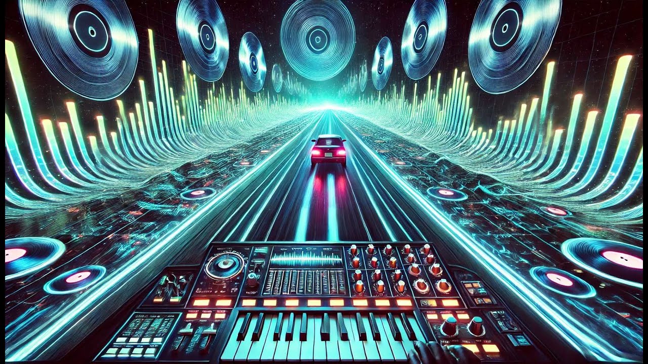 Visual Loop | Endless Neon Drive: 4K Synthwave Visual Experience - YouTube