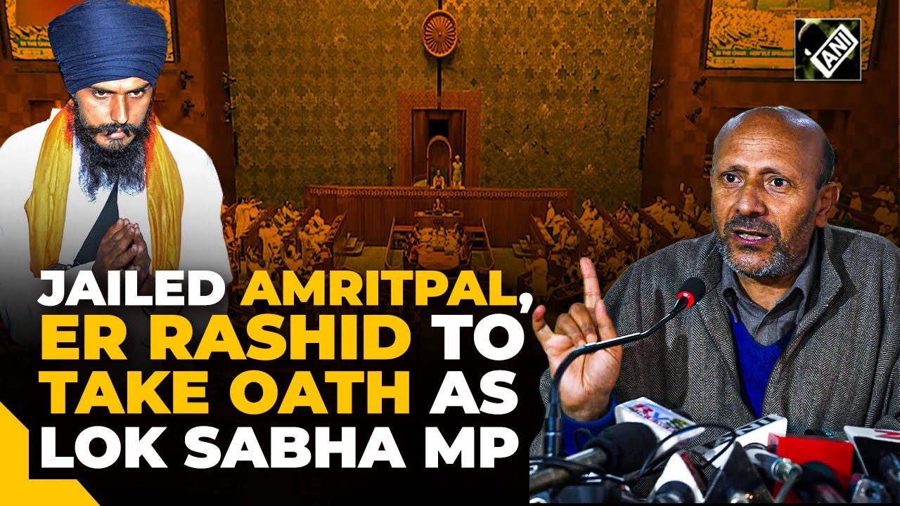 Jailed pro-Khalistani Amritpal Singh, Kashmiri leader Er Rashid set to ...