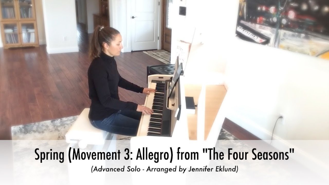 Spring (from "The Four Seasons" - Movement 3) - Advanced Piano Solo ...