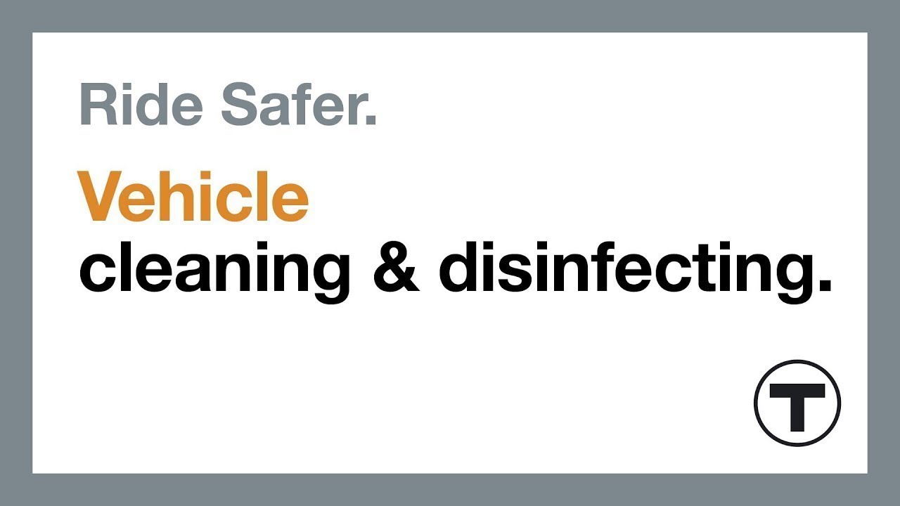 Ride Safer - Cleaning & Disinfecting Vehicles - YouTube