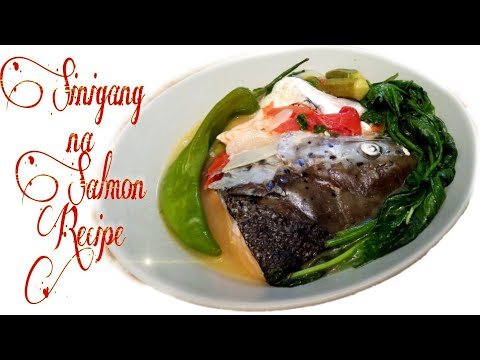 Sinigang na Salmon | How to Cook Salmon sinigang | Aylyn TV