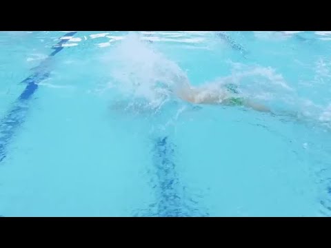 Man Swimming In Slow Motion Stock Video - YouTube