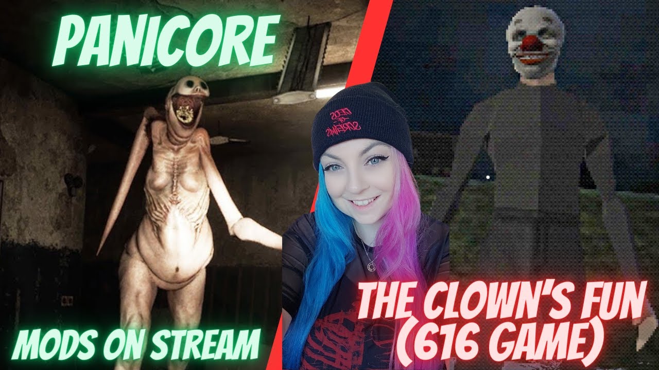 MODS NIGHT 💥 PANICORE 🙊🔇 + The Clowns Fun (616 Game) - YouTube