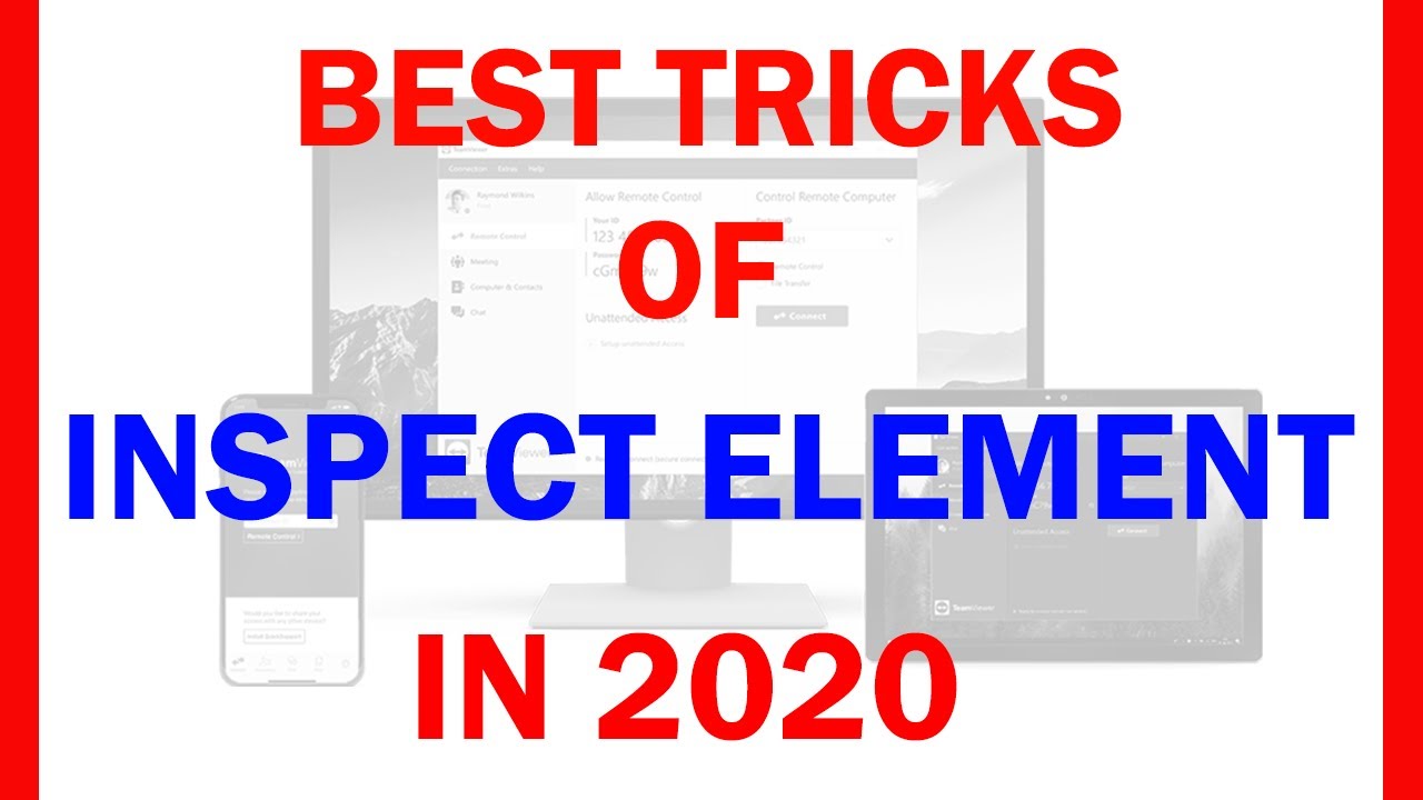 BEST INSPECT ELEMENT Tips and Tricks |IN 2020| #inspectcodewithpradhan ...