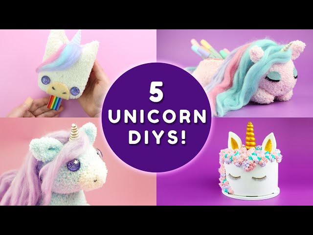 5 Manualidades De Unicornios Que Te Van A Encantar Youtube