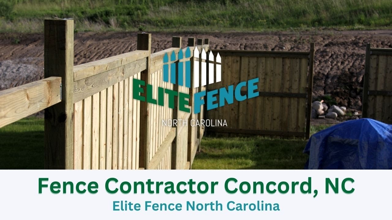 Fence Contractor Concord, NC | Elite Fence North Carolina - YouTube