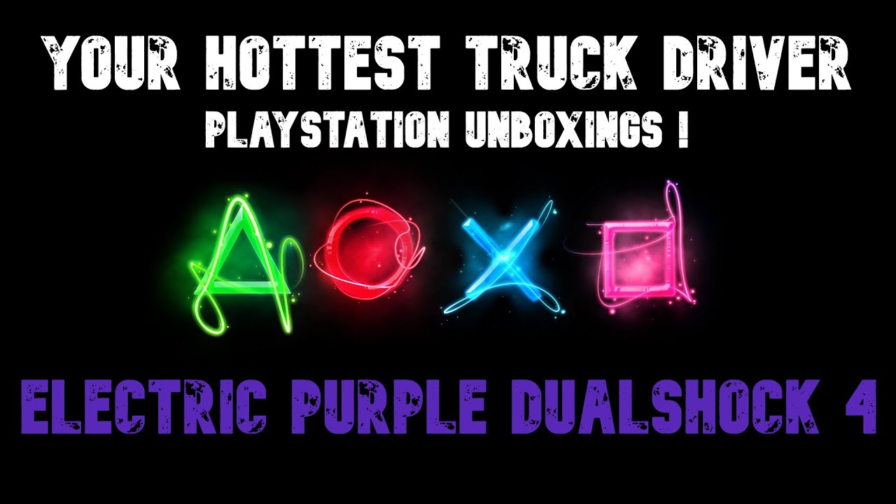 Electric Purple DUALSHOCK 4 - Unboxing | PlayStation 2019 - YouTube