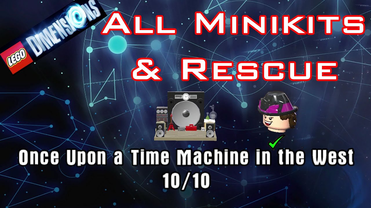 LEGO Dimensions - Once Upon a Time Machine in the West - ALL MINIKITS ...