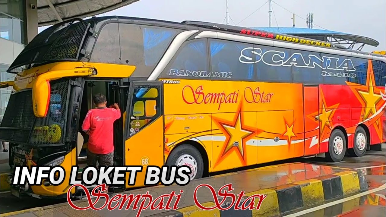 🔴INFO LOKET BUS PO.SEMPATI STAR terminal pulogebang jakarta timur - YouTube