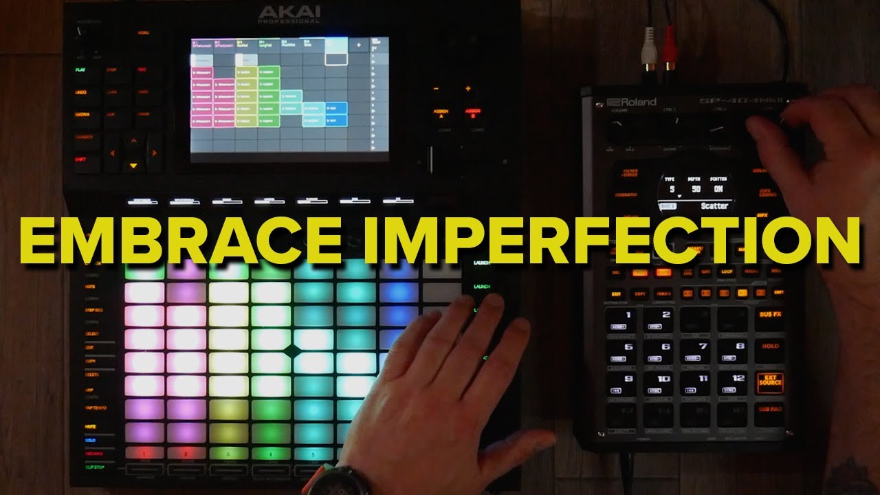 Akai Force + SP404 MK2: Embracing Imperfection (Performance) - YouTube