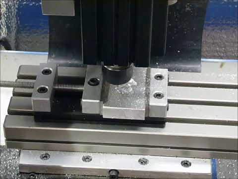 Taig Mill with Eding CNC control rotary milling - YouTube