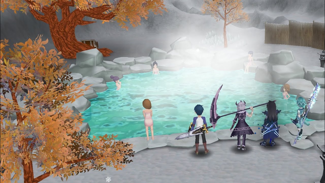 Épic Conquest 2/ Todas la escenas en las aguas termales / Zerov, Elze ...