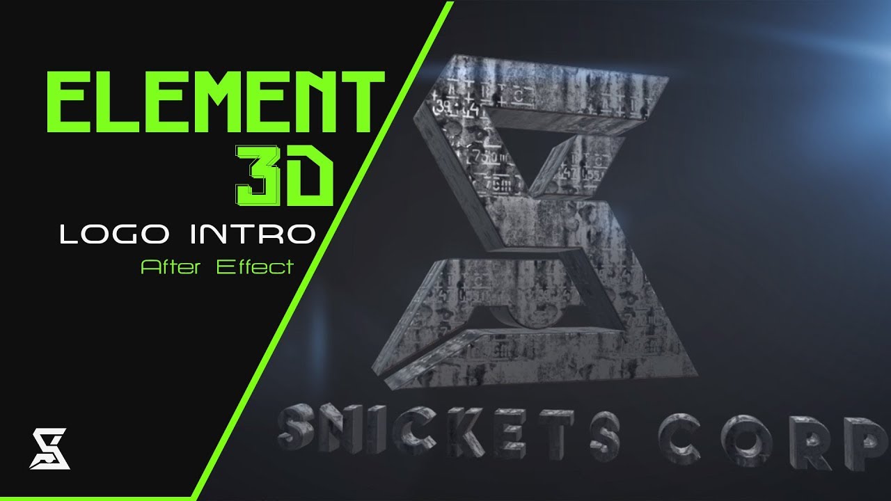 Motion Graphic | Logo Steel | Element 3D - YouTube