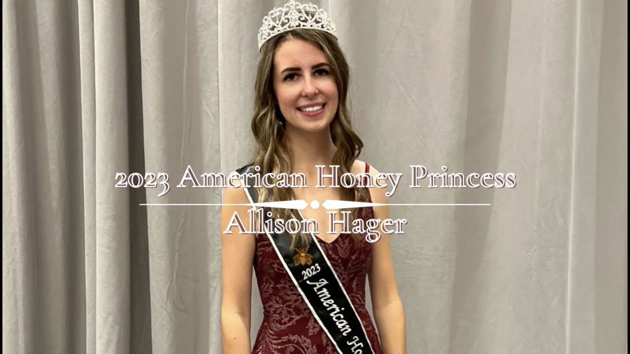 2023 American Honey Princess Allison Hager Introduction - YouTube
