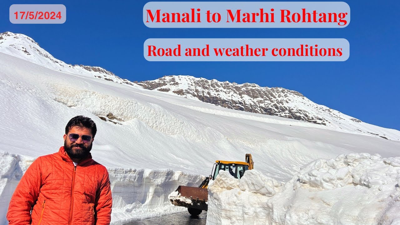 Manali to Rohtang via Gulaba: Latest Weather and Road Updates #manali # ...