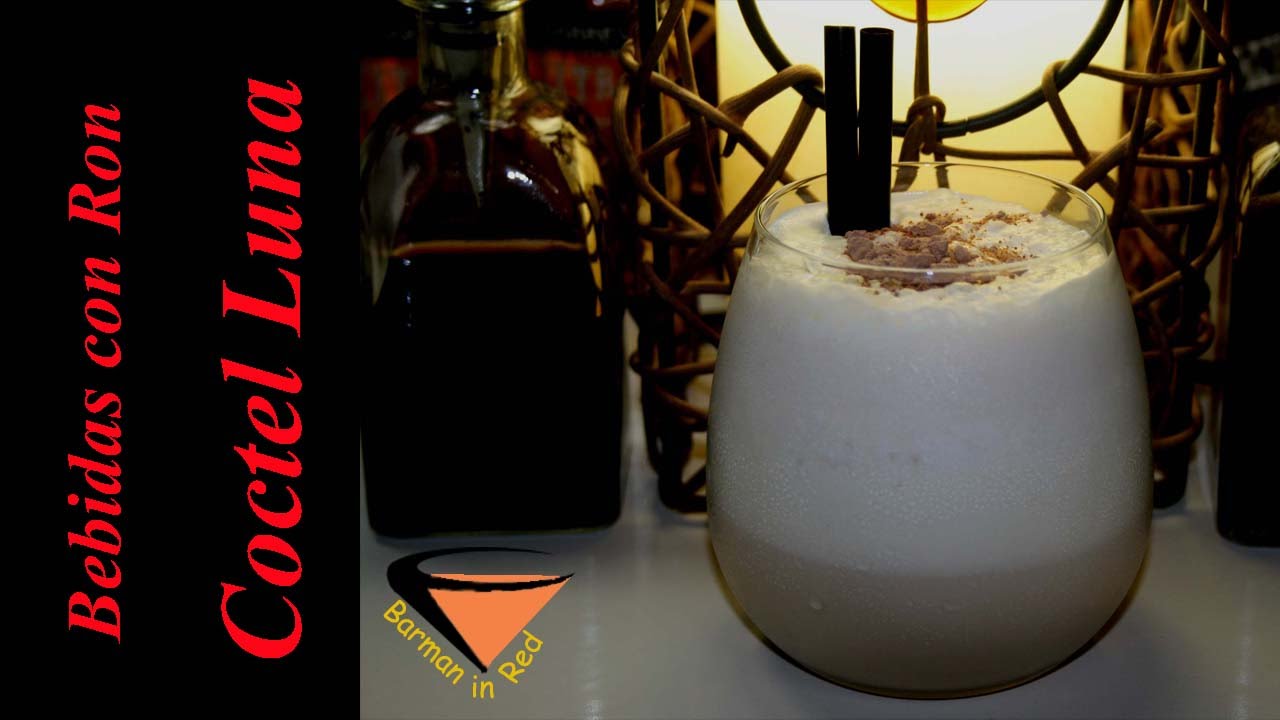 Bebidas con Ron I COCTEL LUNA - MOON COCKTAIL - YouTube