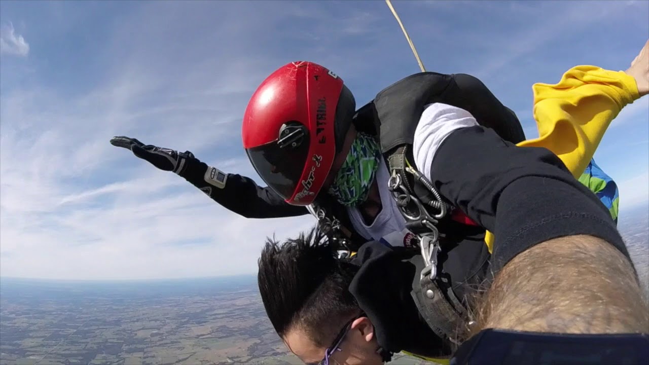 Tandem Skydive | Ronald from Spring, TX - YouTube