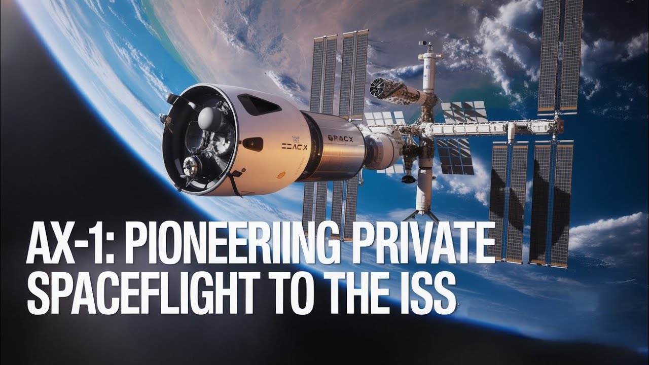 Ax-1: Pioneering Private Spaceflight to the ISS | SpaceX | Axiom Space ...
