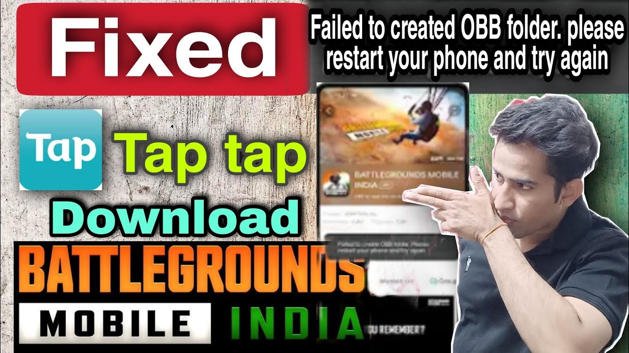 Failed to create OBB folder please restart your phone and try again ...