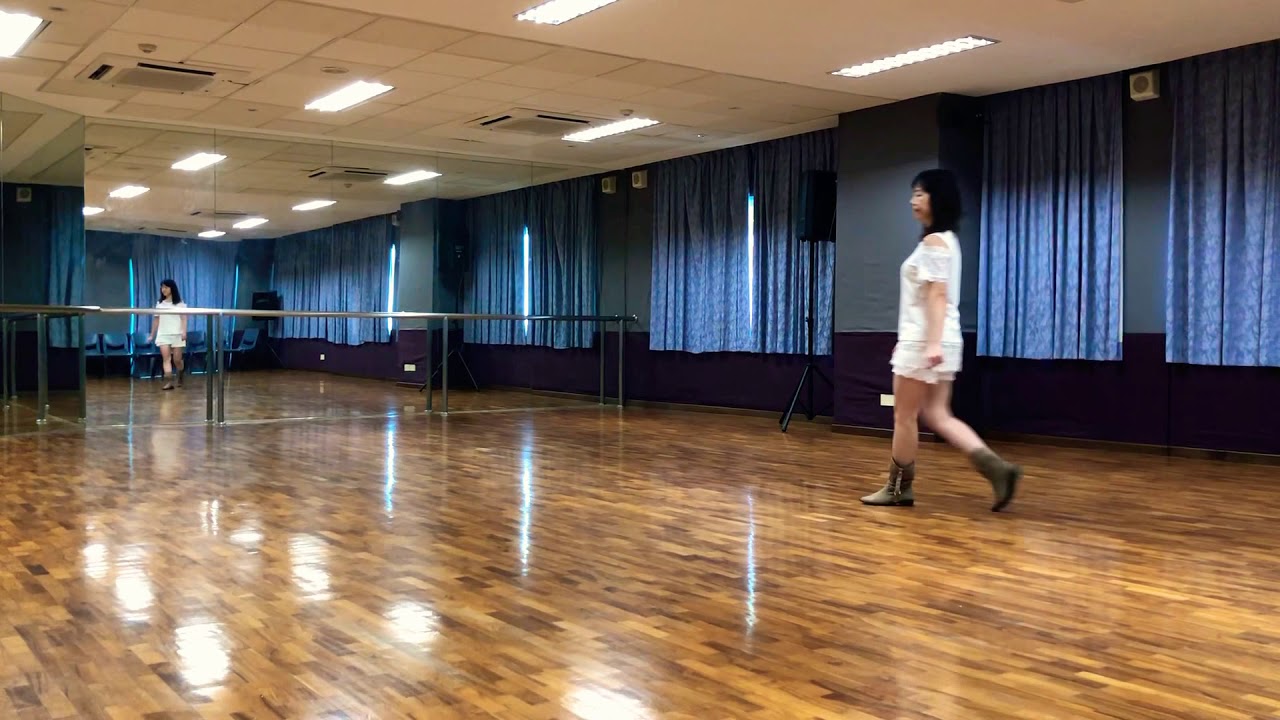 Pink Memory Line Dance 粉红色的回忆 - YouTube