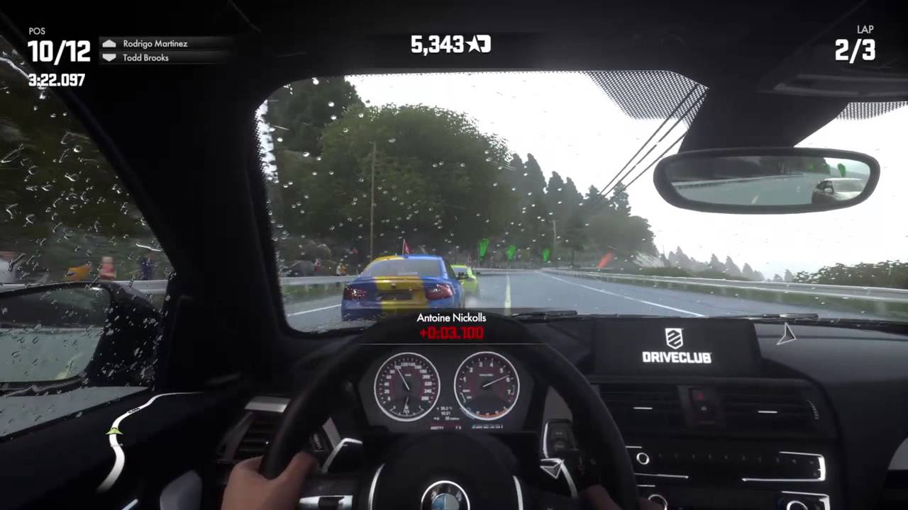 DRIVECLUB - Racing in the Rain - YouTube