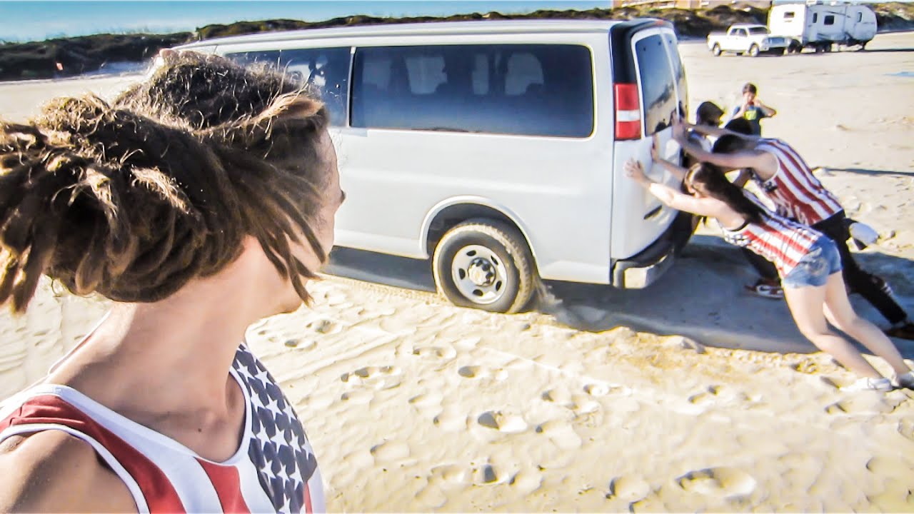 STUCK IN THE SAND - YouTube