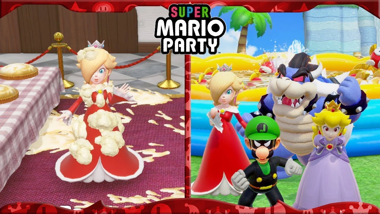 All Free-for-All Mini-Games | Super Mario Party ᴴᴰ - YouTube